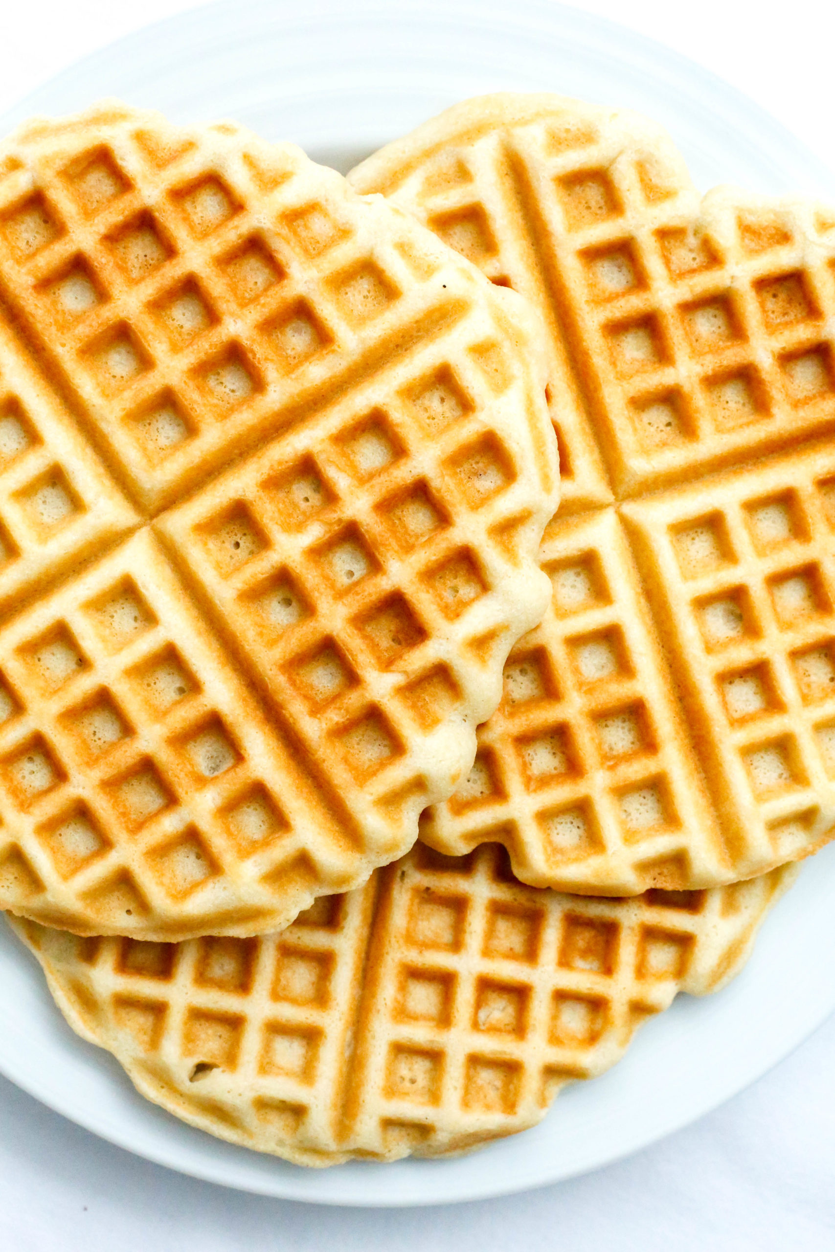 Waffles with Strawberry Sauce (grain-free) – Love, Chef Laura