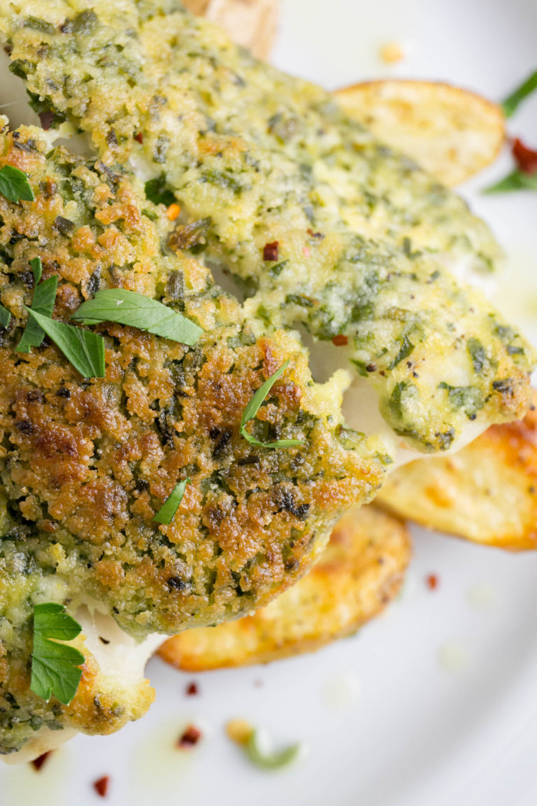 Lemon and Herb Crusted Cod (30 min meal!) – Love, Chef Laura