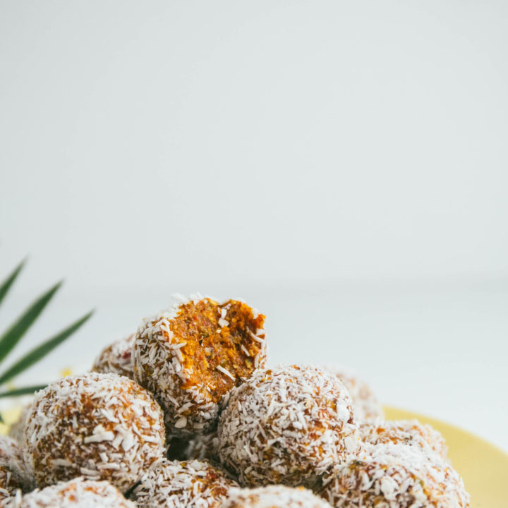 Mango Goji Berry Energy Bites (GF + vegan) – Love, Chef Laura