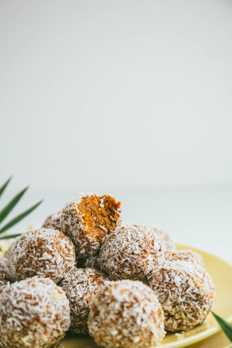 Mango Goji Berry Energy Bites (GF + vegan) – Love, Chef Laura